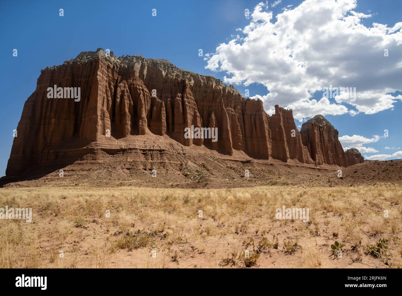 Stunning rock formations in Capital Reef National Park, Utah, USA. They ...
