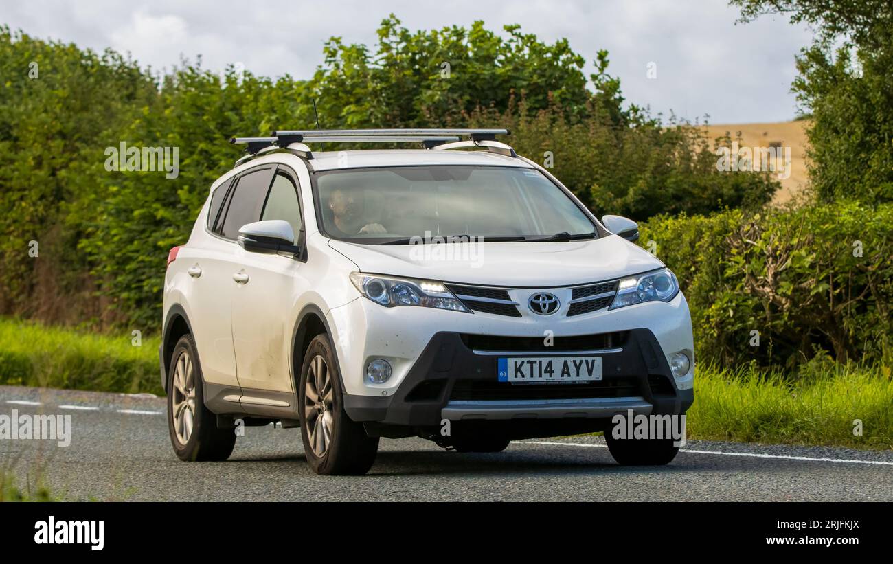 Woburn,Beds.UK - August 19th 2023: 2014 diesel engine Toyota Rav4 car ...