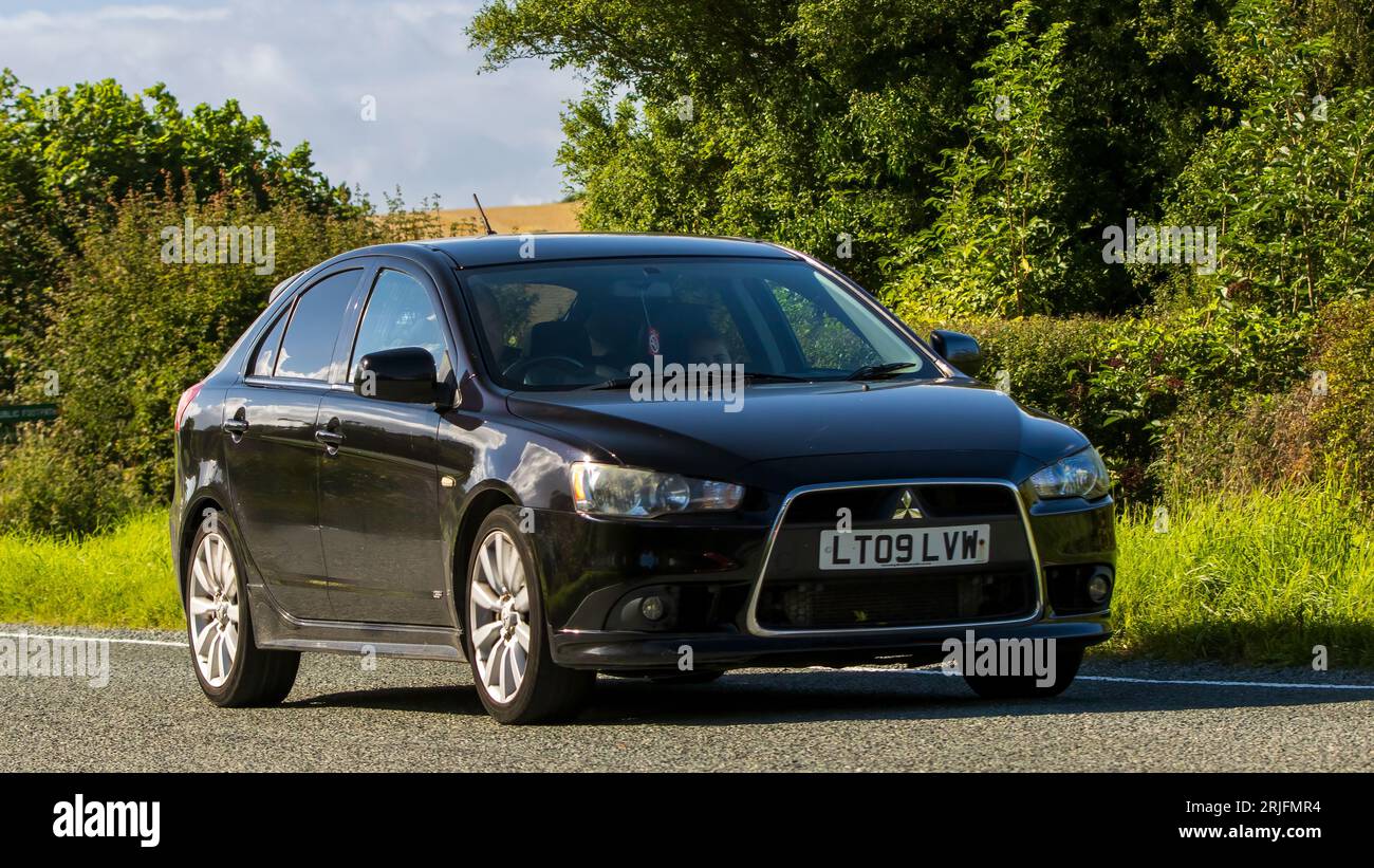 Woburn,Beds.UK - August 19th 2023: 2009 diesel engine Mitsubishi Lancer ...