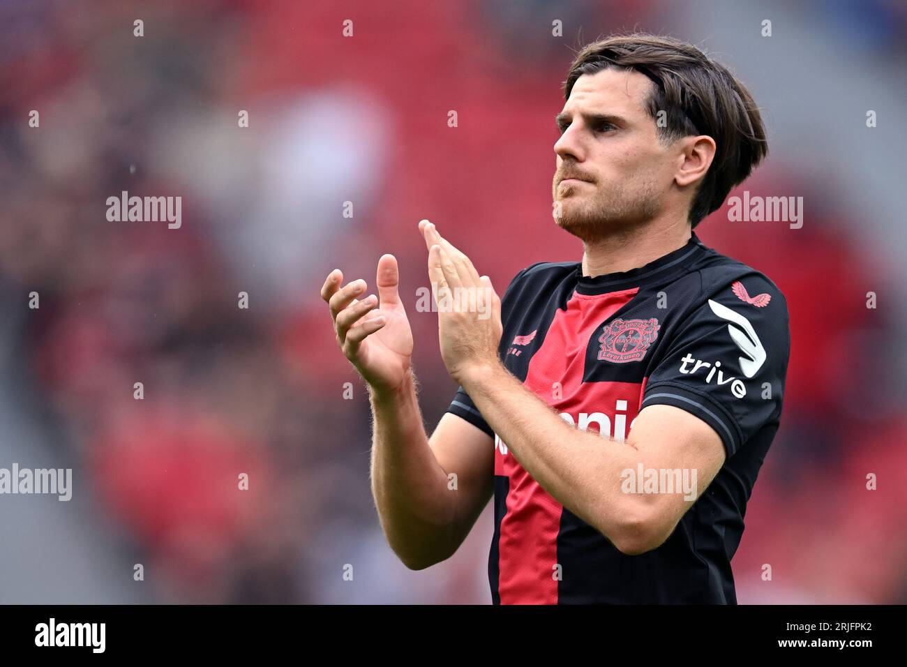 LEVERKUSEN - Jonas Hofmann of Bayer 04 Leverkusen during the Bundesliga ...