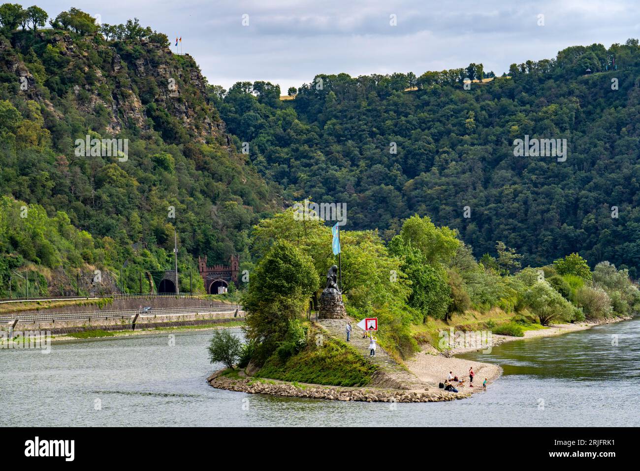 Loreley statue hi-res stock photography and images - Alamy