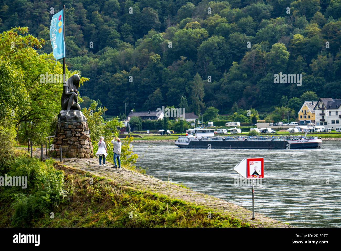 The statue of loreley hi-res stock photography and images - Alamy
