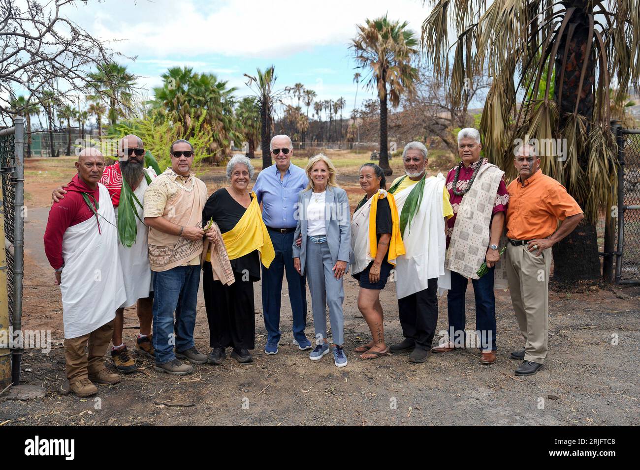 Lahaina, United States. 21st Aug, 2023. U.S President Joe Biden, and ...