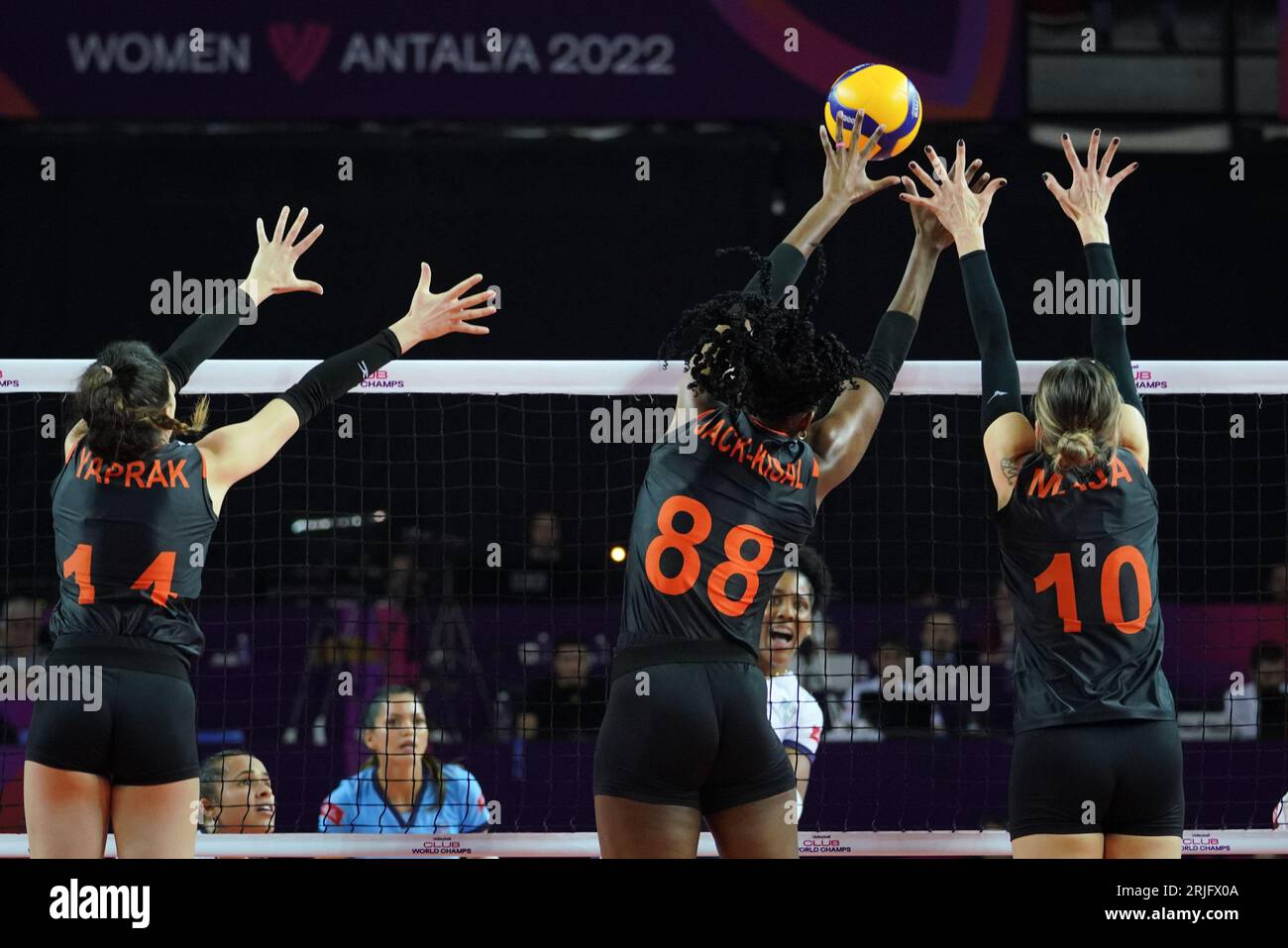 ANTALYA, TURKIYE - DECEMBER 18, 2022: Sinead Jack-Kisal and Maja ...