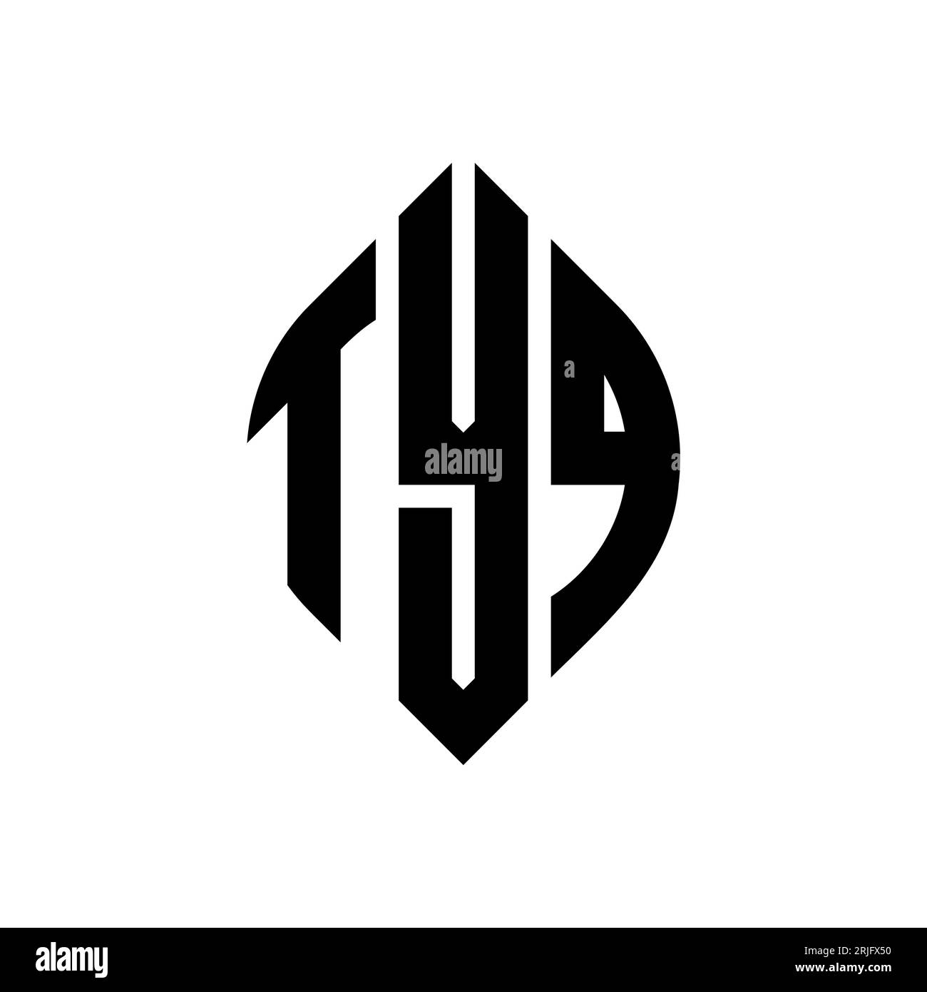 Tyq circle logo hi-res stock photography and images - Alamy