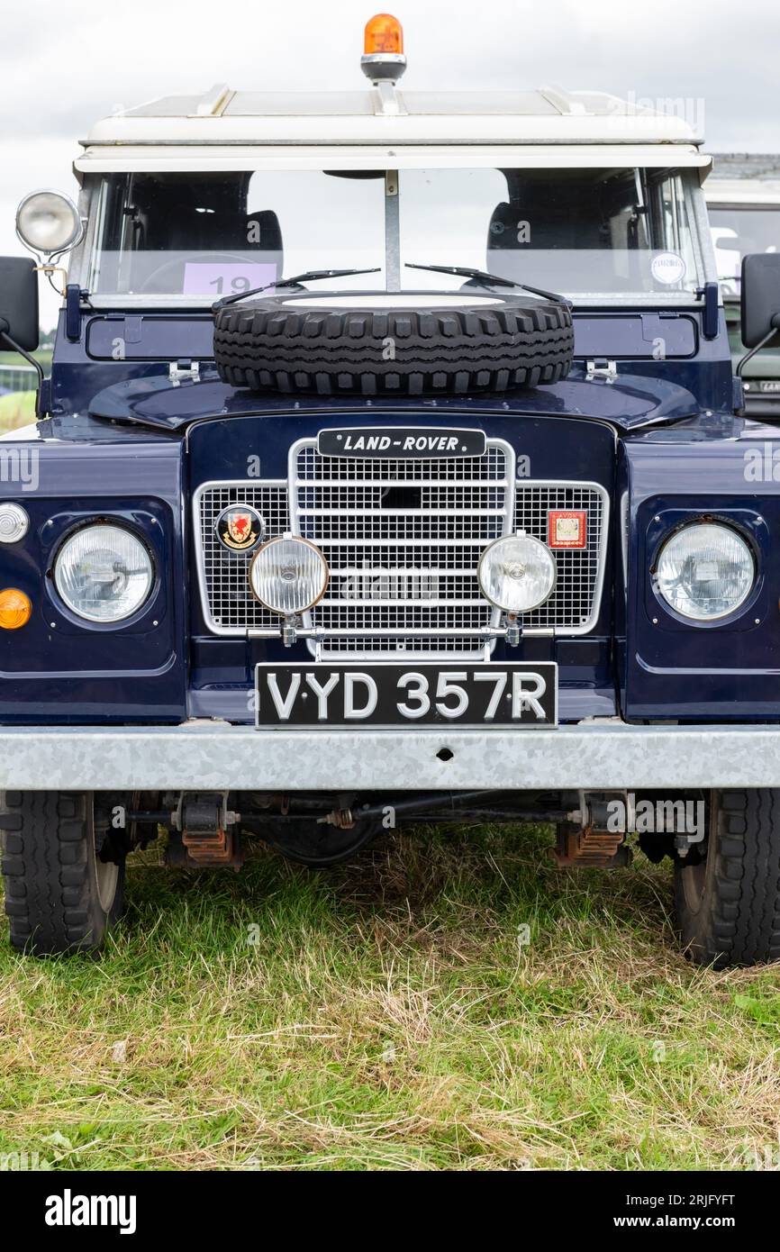 Low Ham.Somerset.United Kingdom.July 23rd 2023.A Series 3 Land Rover ...