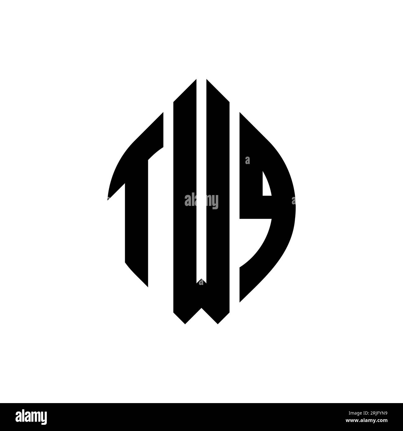 Twq ellipse Stock Vector Images - Alamy