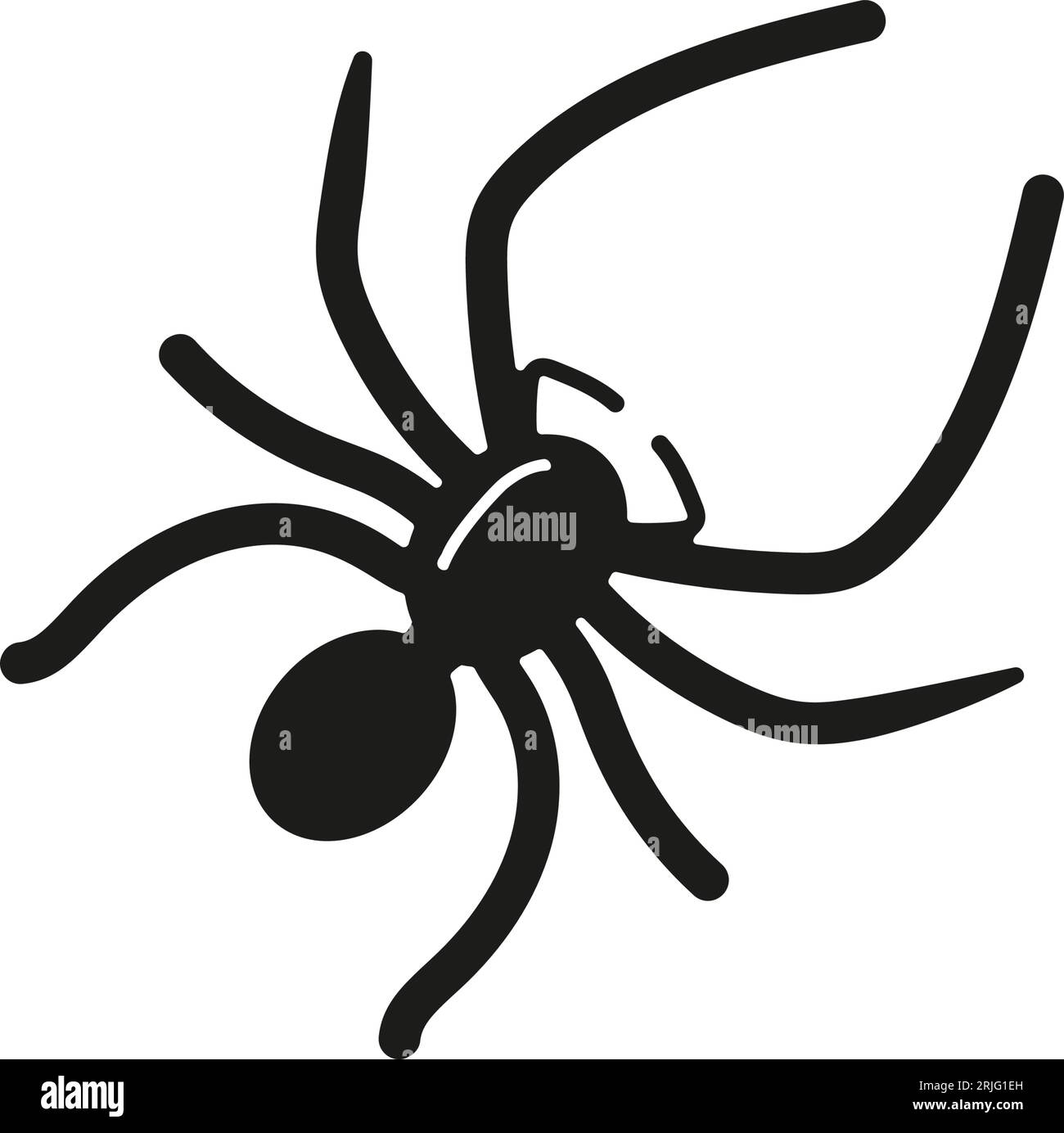Spider simple icon Stock Vector Image & Art - Alamy