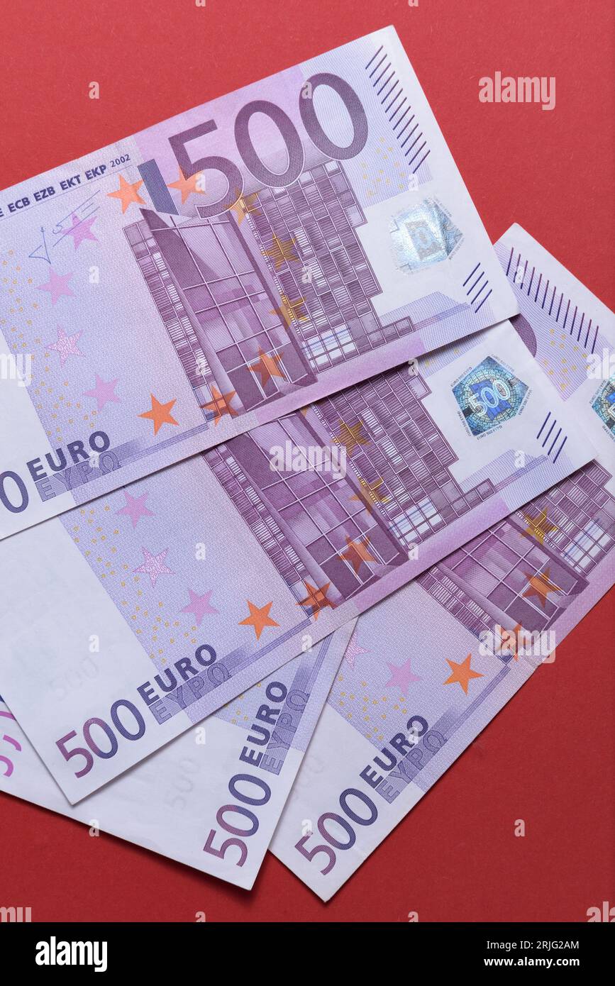 500 euro banknotes hi-res stock photography and images - Alamy