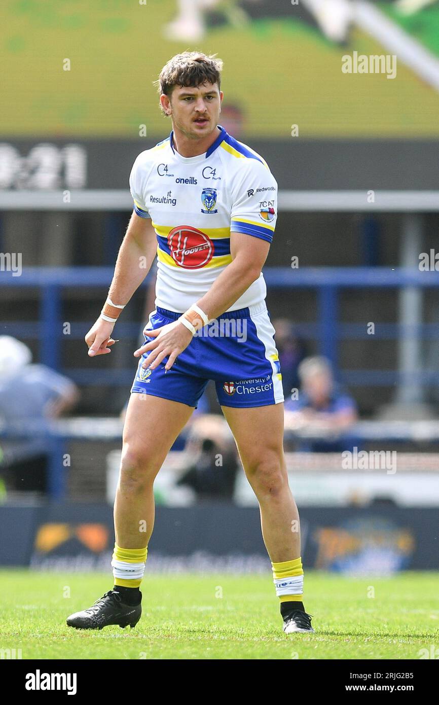 Leeds, England - 20th August 2023 Warrington Wolves’ Jordy Crowther ...
