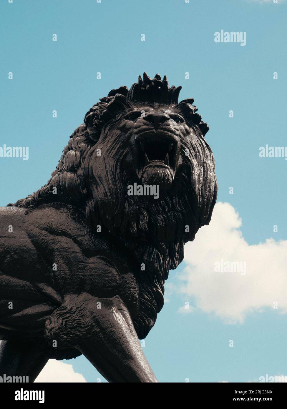 Maiwand Lion, Statue, Forbury Gardens, Reading, Berkshire, England, UK ...