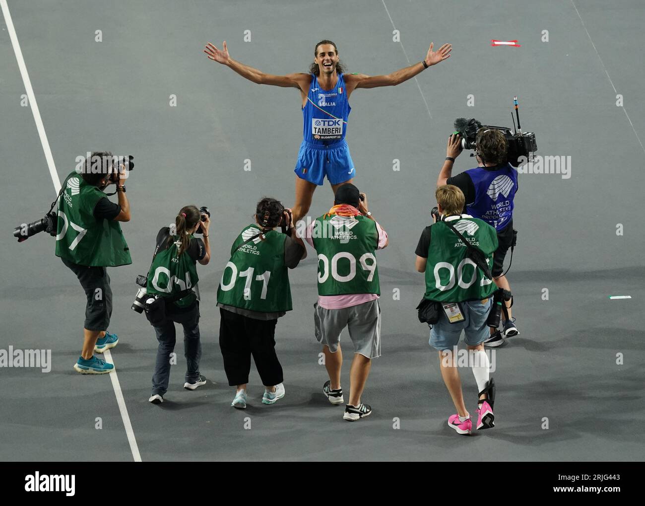 Budapest, Hungary. 22nd Aug, 2023. Athletics: World Championship, High ...