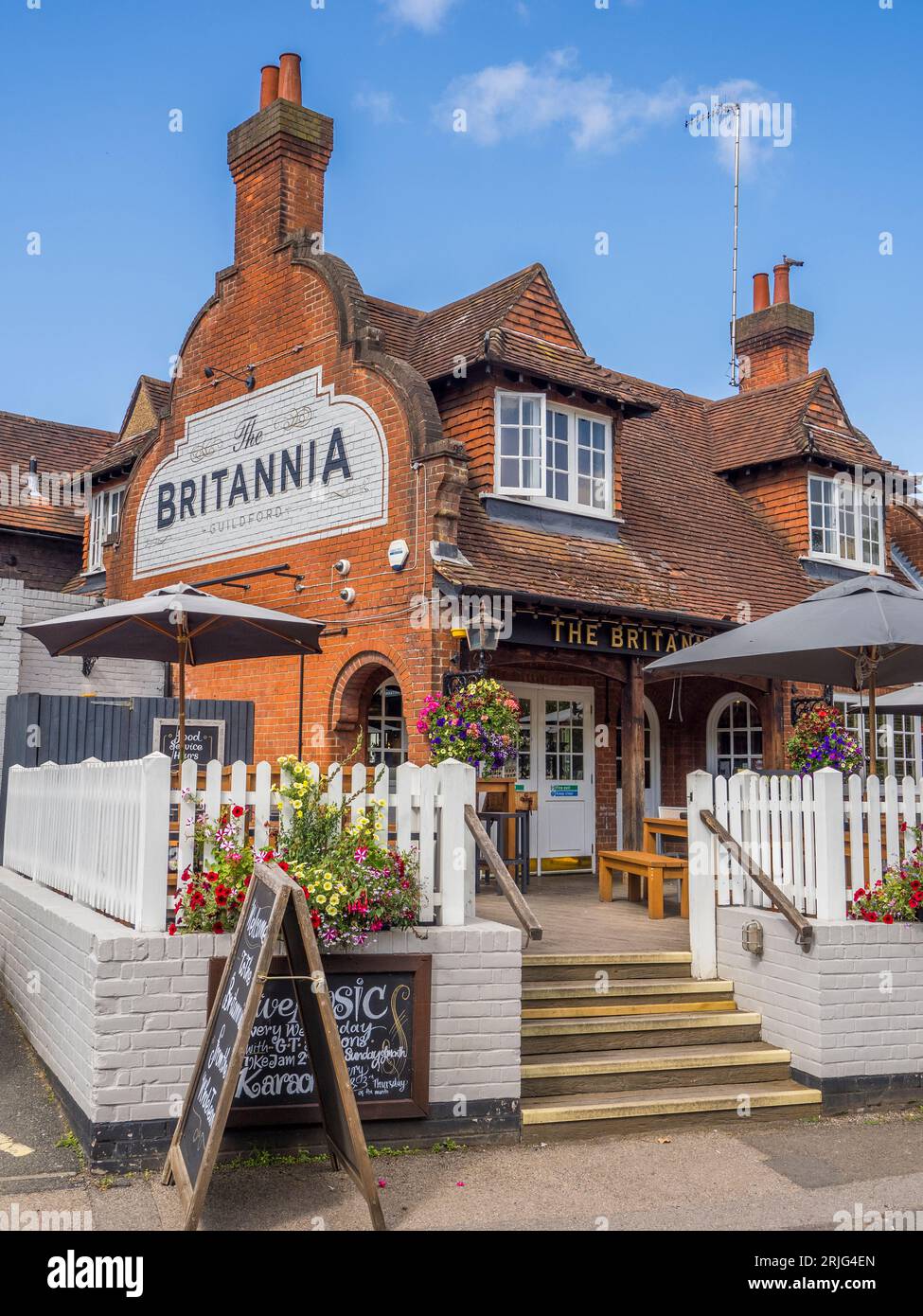 Britannia pub guildford hi-res stock photography and images - Alamy
