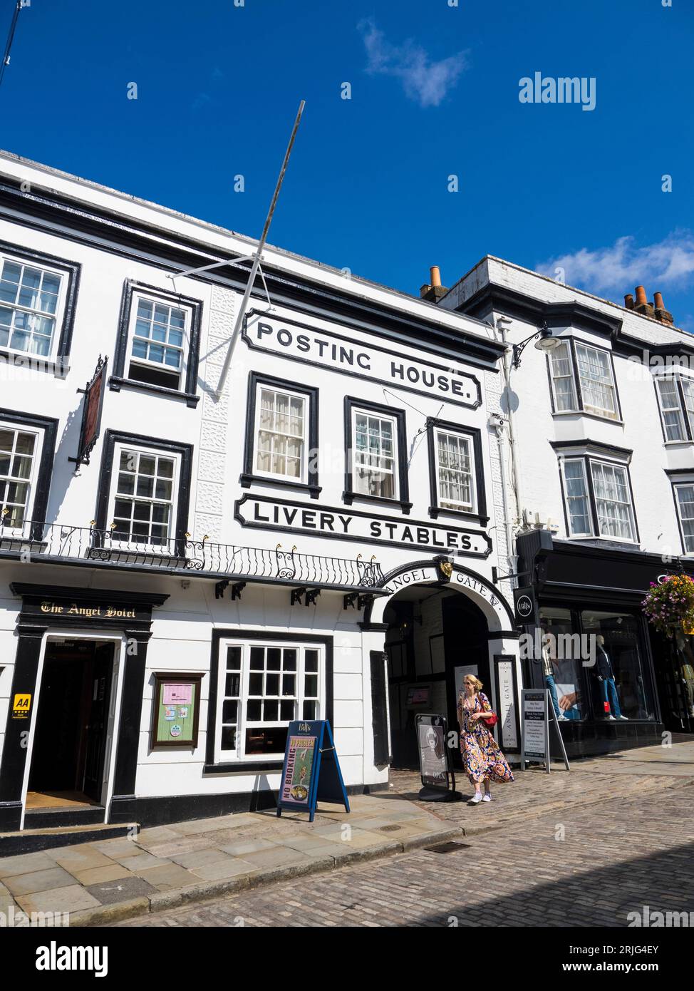 The Angle Hotel, Guildford, High Street, Guildford, Surrey, England, UK ...