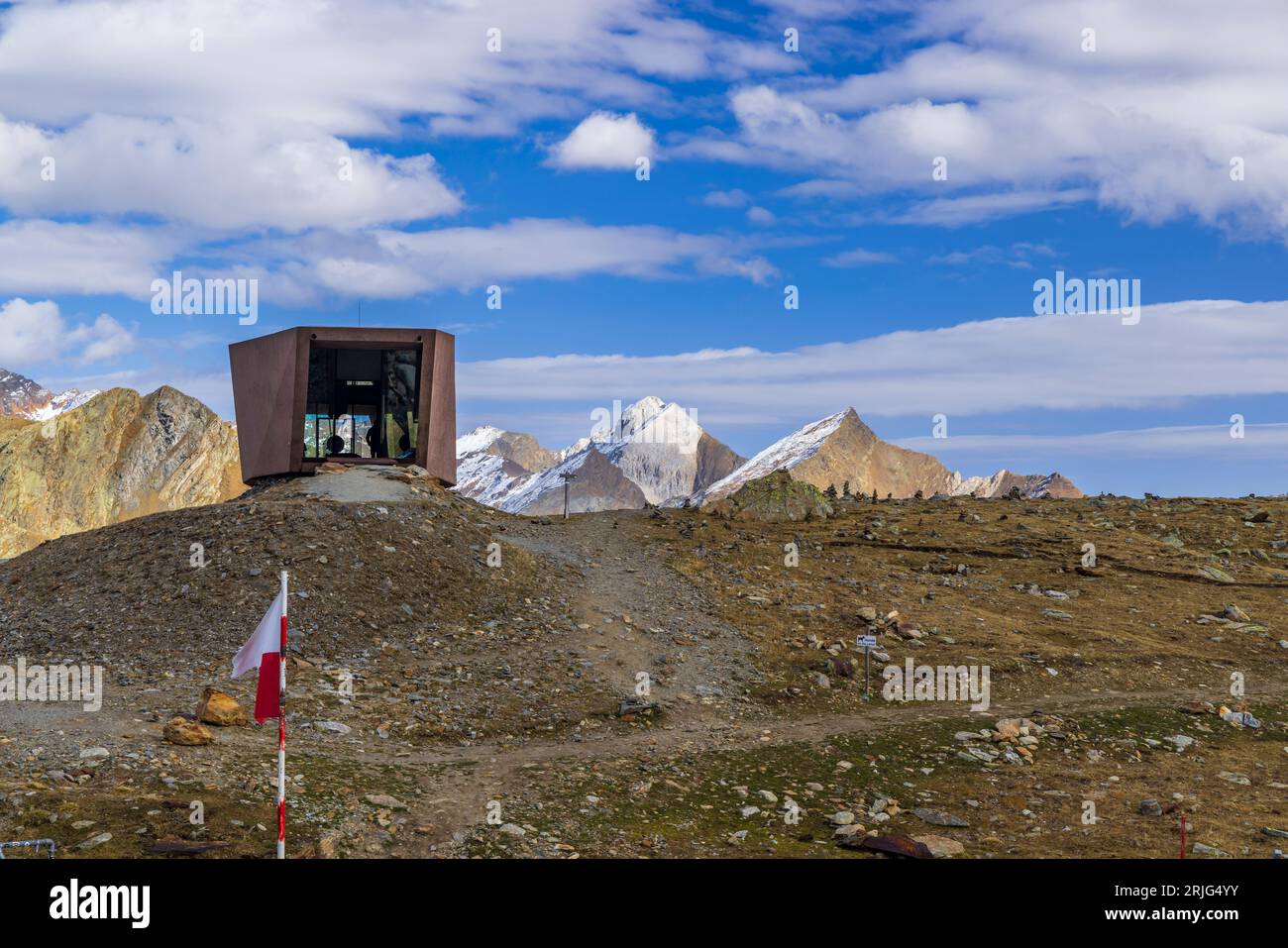 Passo Rombo, Timmelsjoch - high Alpine road connecting Oetztal valley ...