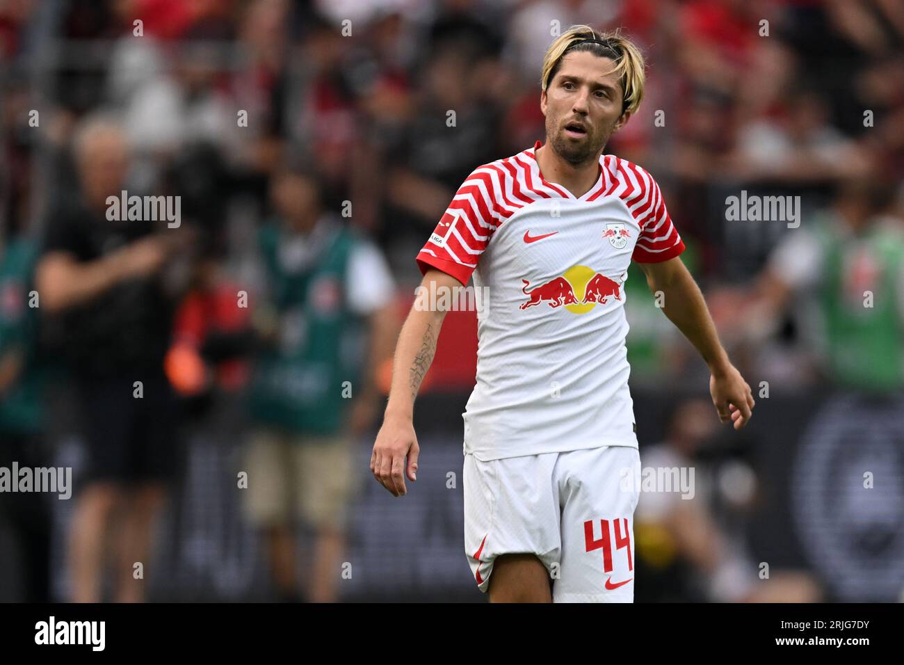 LEVERKUSEN - Kevin Kampl of RB Leipzig during the Bundesliga match ...