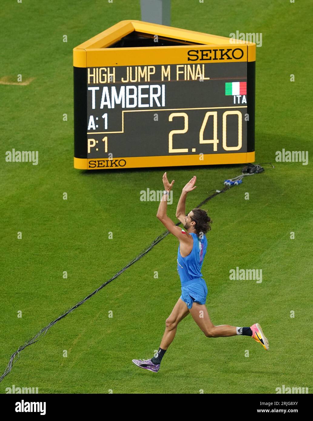 Budapest, Hungary. 22nd Aug, 2023. Athletics: World Championship, High ...