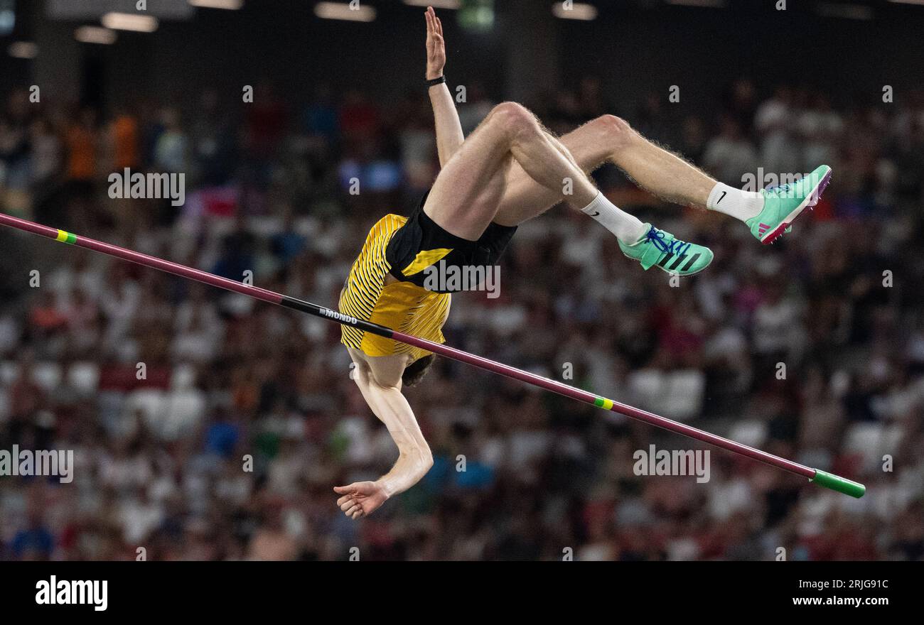 Budapest, Hungary. 22nd Aug, 2023. Athletics: World Championship, High ...