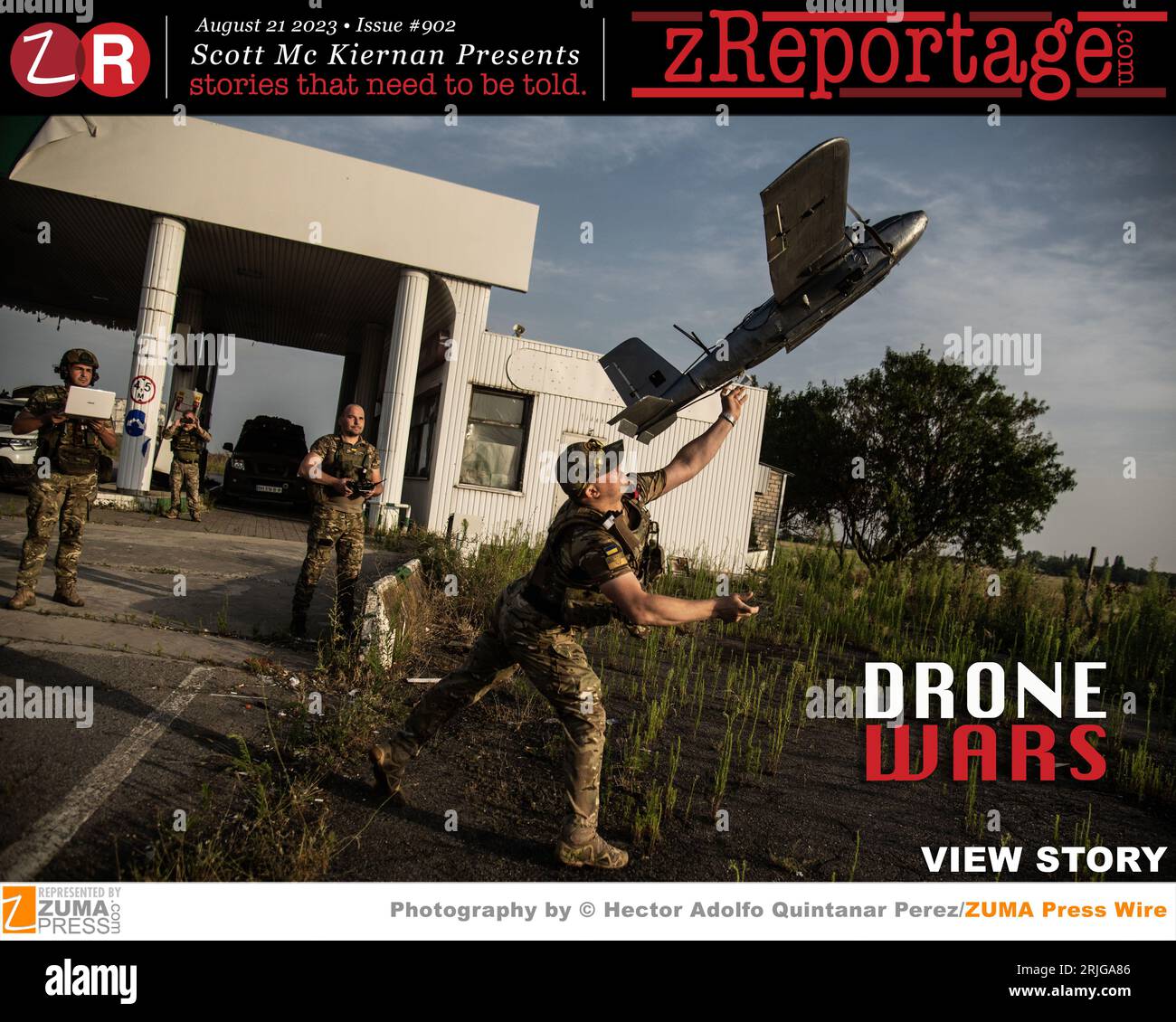 zReportage.com Story of the Week #902: TUESDAY August 22, 2023: 'DRONE WARS' by award winning ...