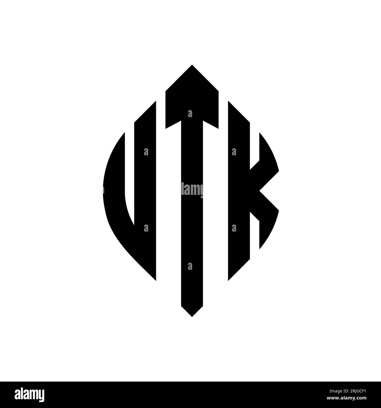 Utk circle logo Stock Vector Images - Alamy