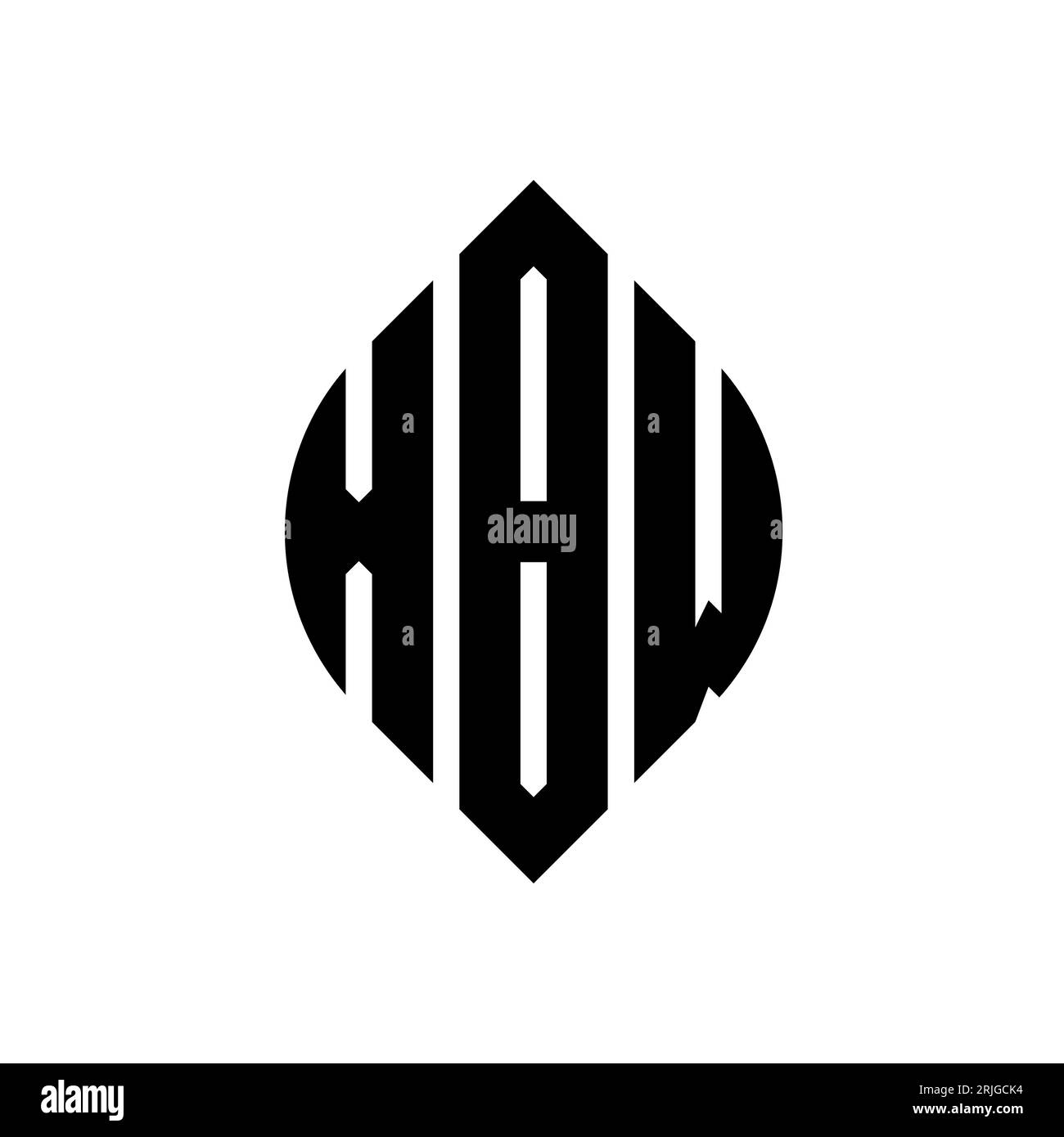 Xbw logo design Black and White Stock Photos & Images - Alamy