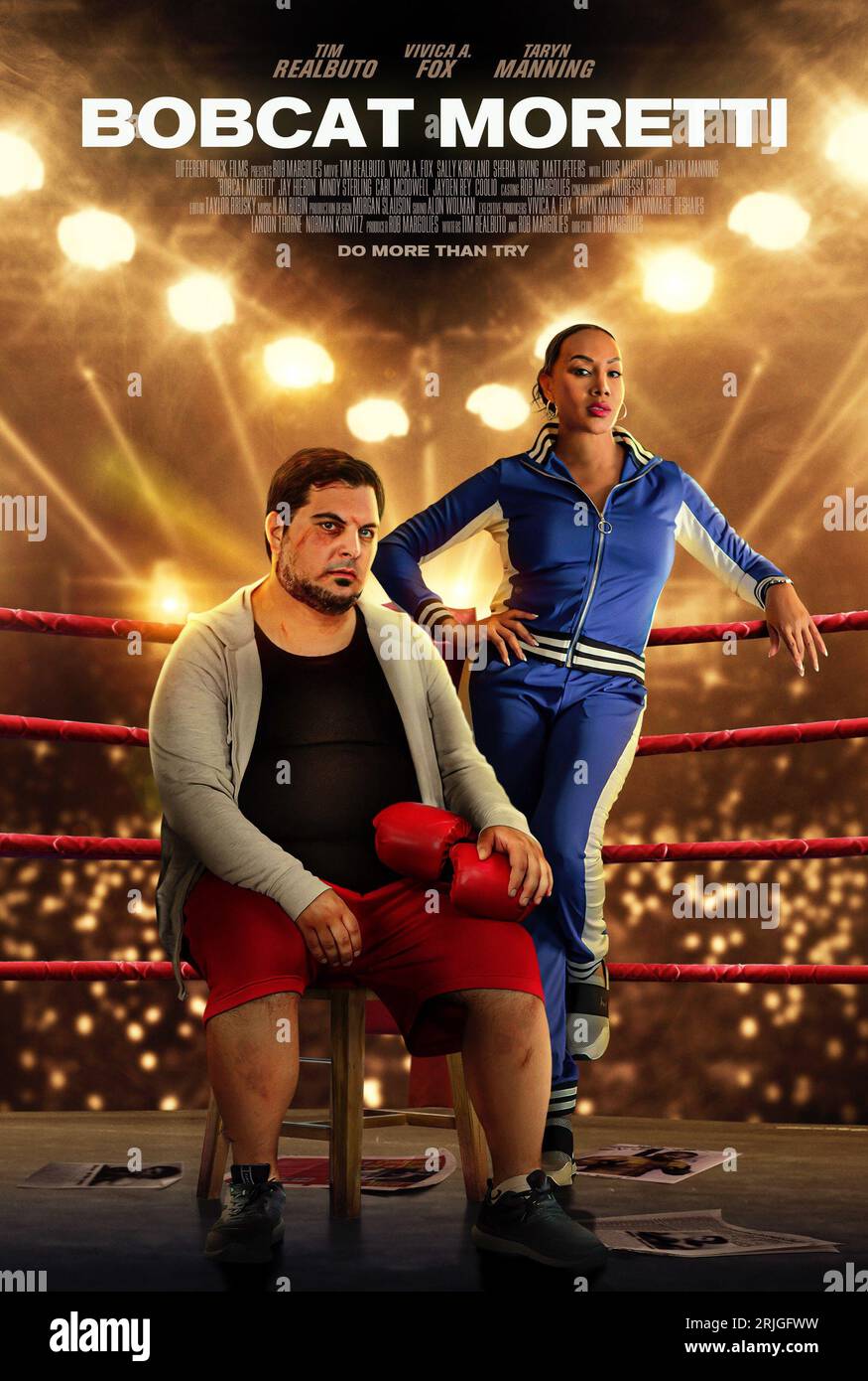 BOBCAT MORETTI, poster, from left: Tim Realbuto, Vivica A. Fox, 2022 ...
