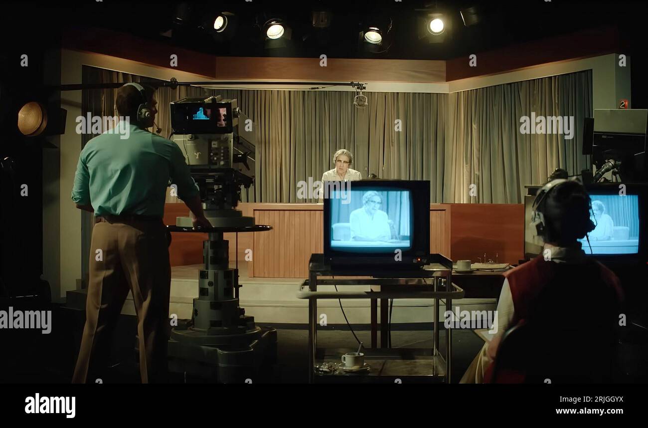 GOLDA, Helen Mirren as Golda Meir (center), 2023. © Bleecker Street ...