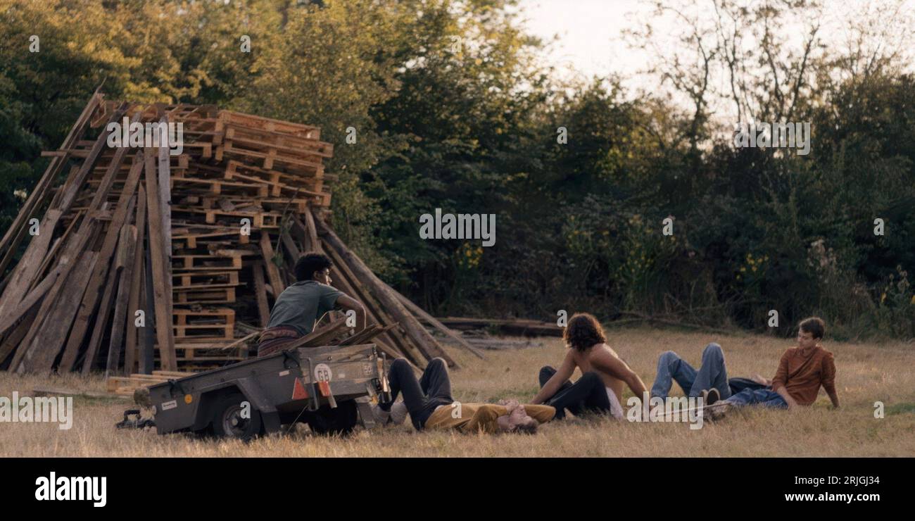 KINDLING, from left: Wilson Mbomio, George Somner, Kaine Zajaz, Rory J ...