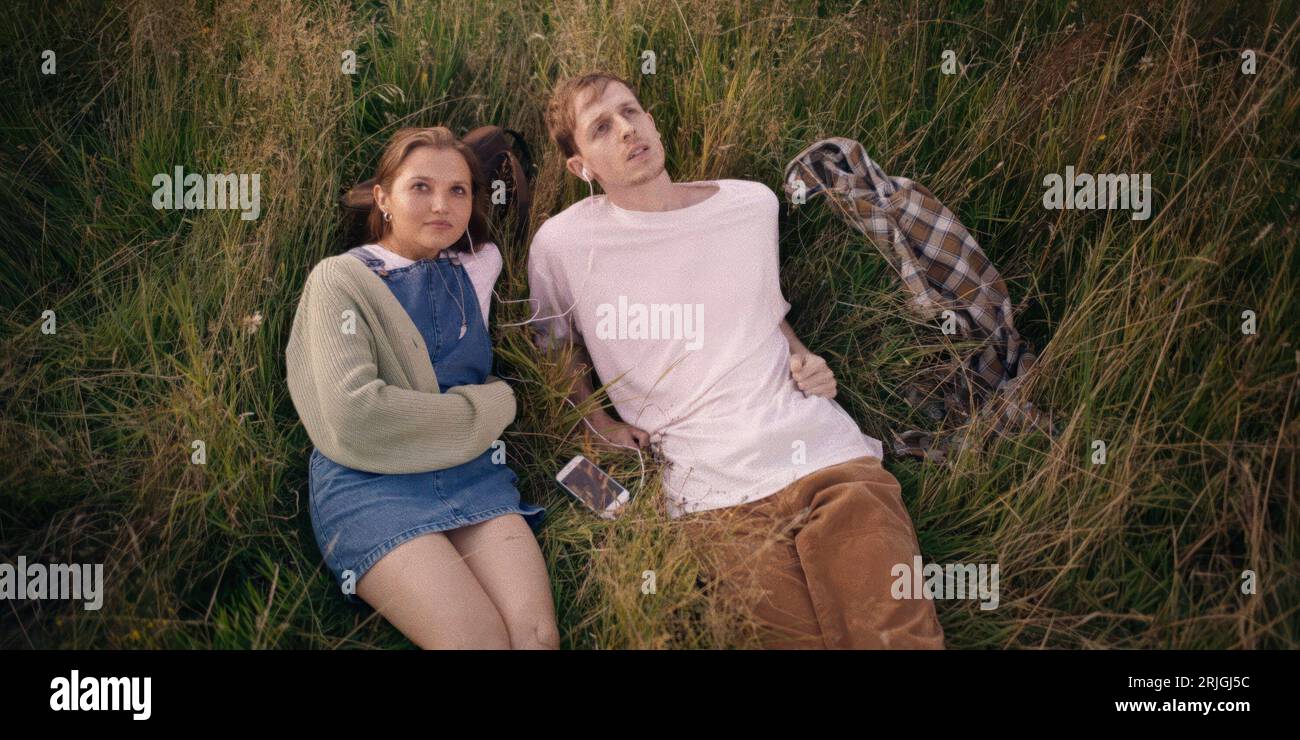 KINDLING, from left: George Somner, Mia McKenna-Bruce, 2023 ...