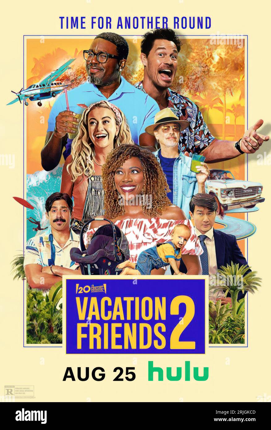 VACATION FRIENDS 2, US poster, from top: Lil Rel Howery (left), John ...