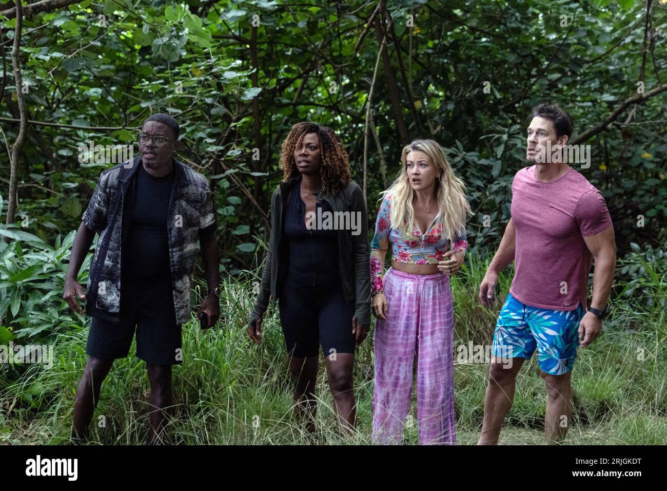 VACATION FRIENDS 2, from left: Lil Rel Howery, Yvonne Orji, Meredith ...