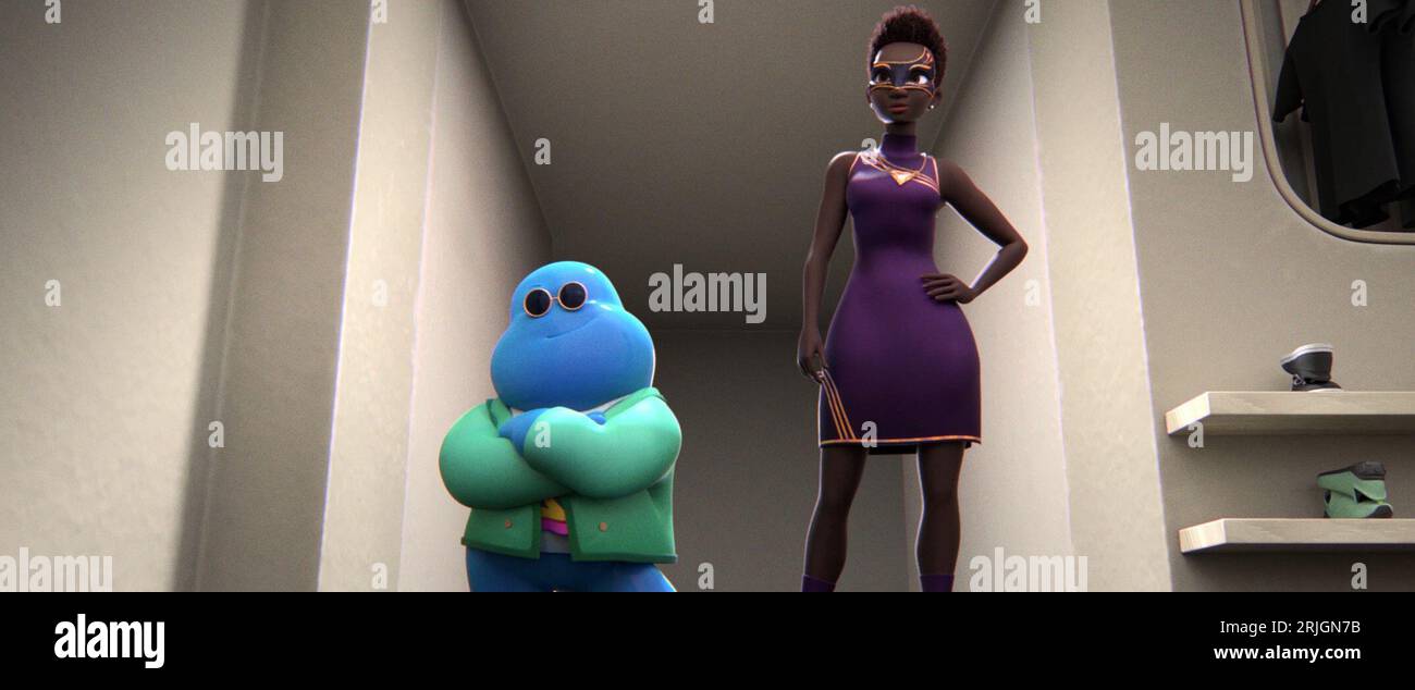 MY DAD THE BOUNTY HUNTER, from left: Blobby (voice: Patrick Harpin ...