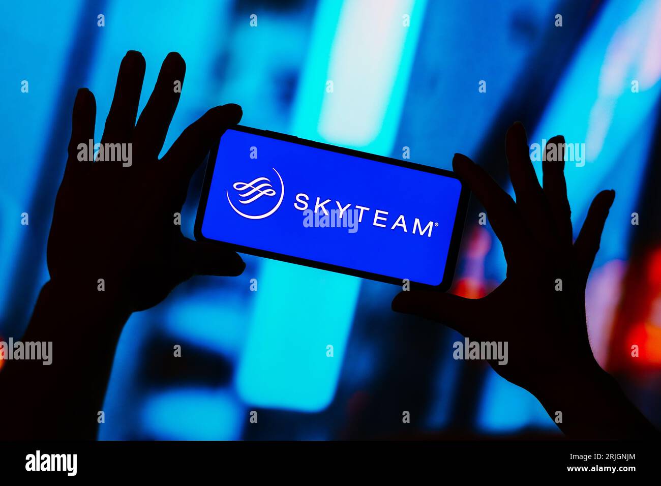 Skyteam logo hi-res stock photography and images - Alamy