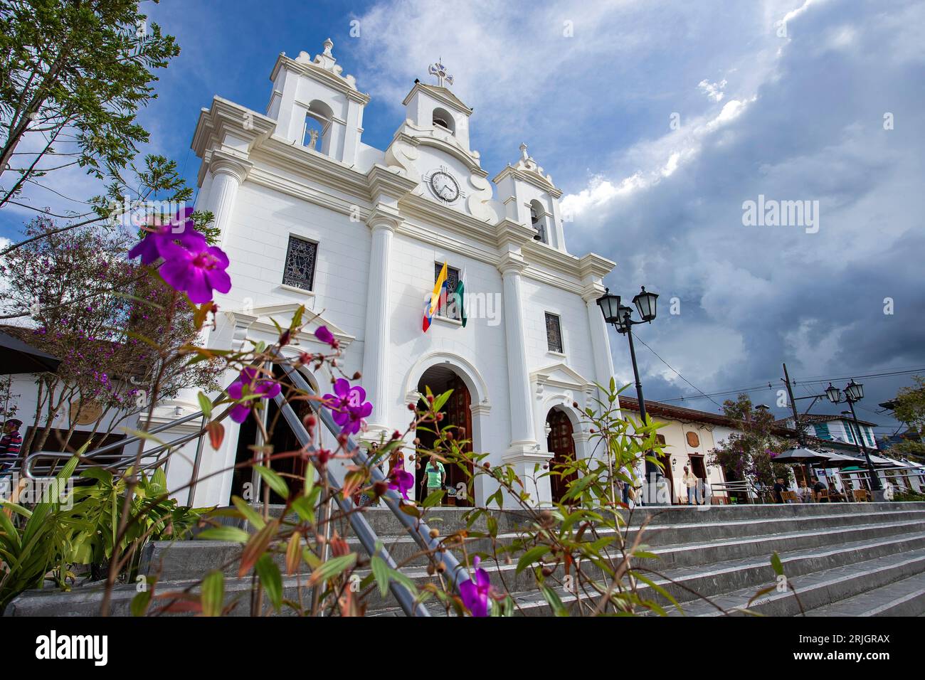 El Retiro, Antioquia - Colombia - August 11, 2023. Our Lady of the ...