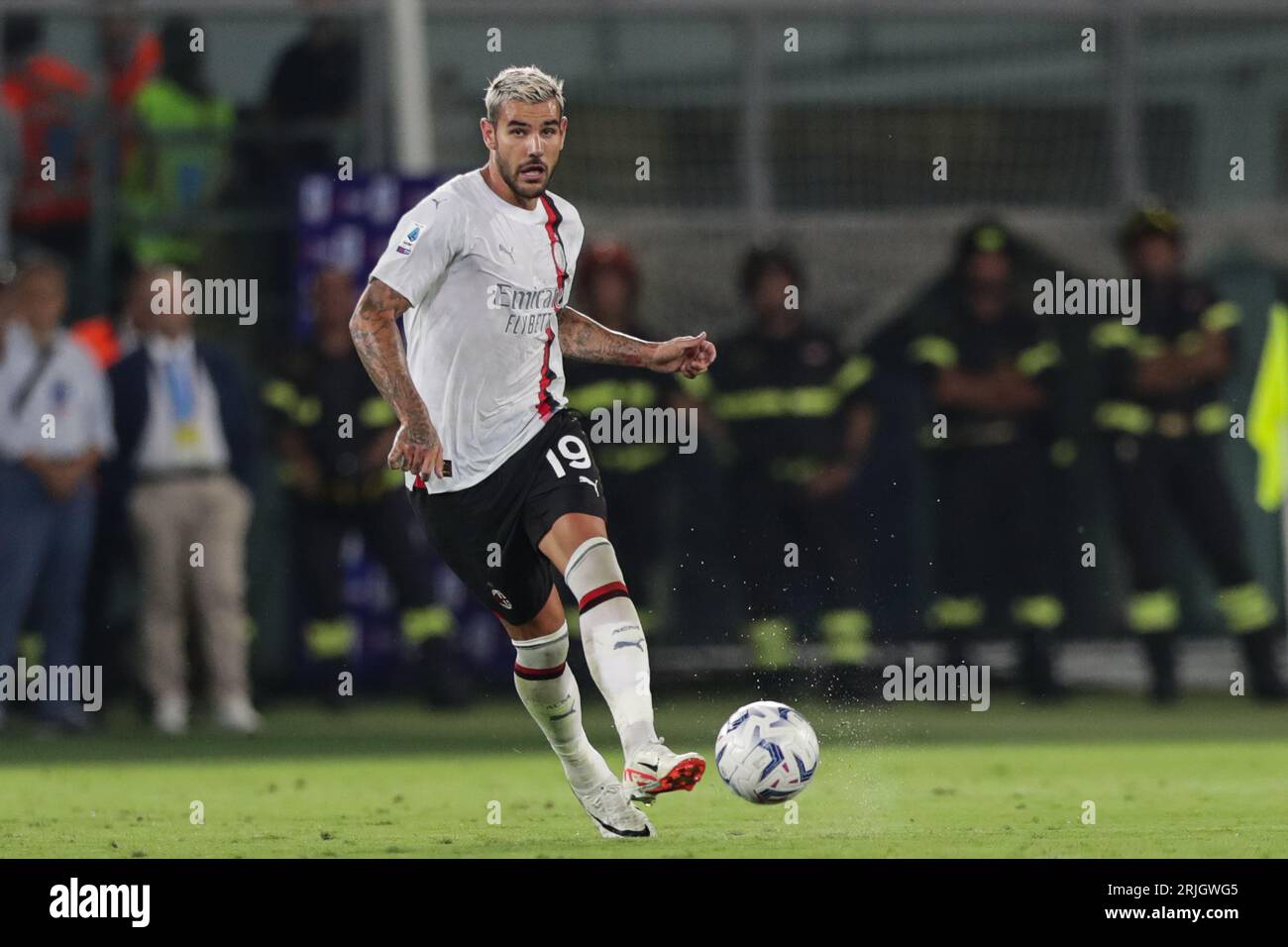 Theo Hernandez of AC Milan seen during SERIE A TIM 2023/24 football ...