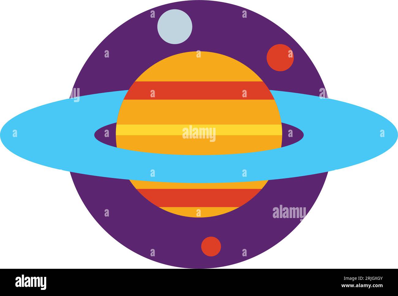 Saturn gas planet Cut Out Stock Images & Pictures - Alamy