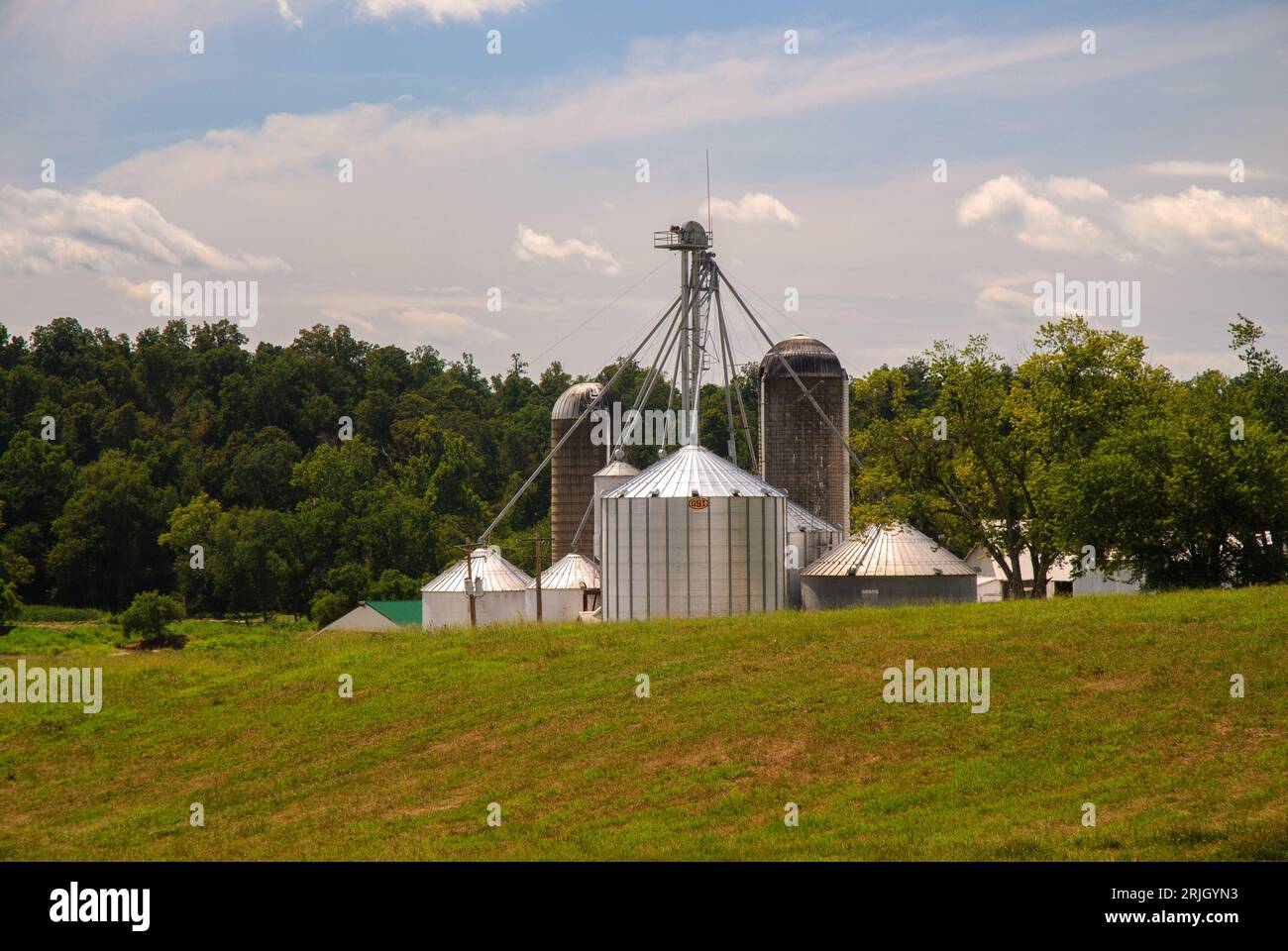 Big silos hi-res stock photography and images - Alamy