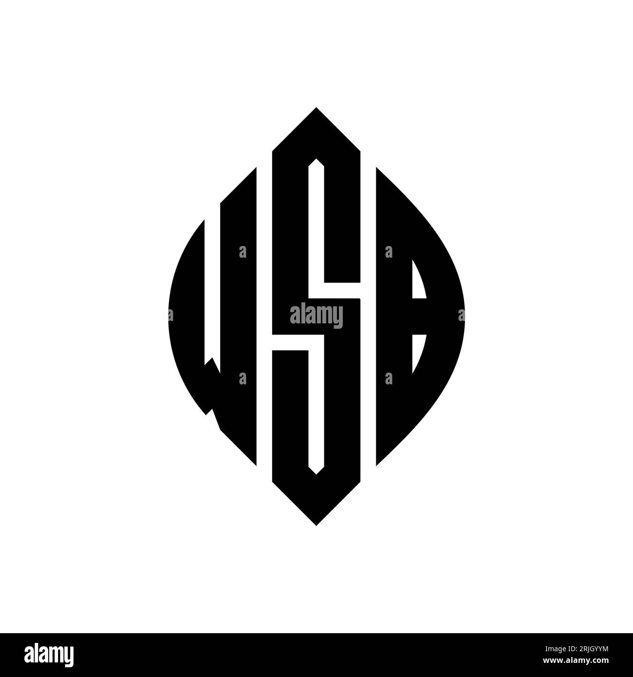 Wsb ellipse Stock Vector Images - Alamy