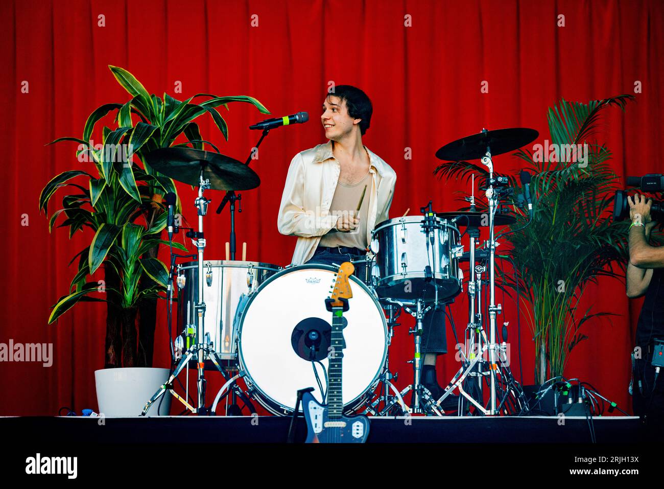 Hungary 11 August 2023 Carson Coma live at Sziget Festival in Budapest ...