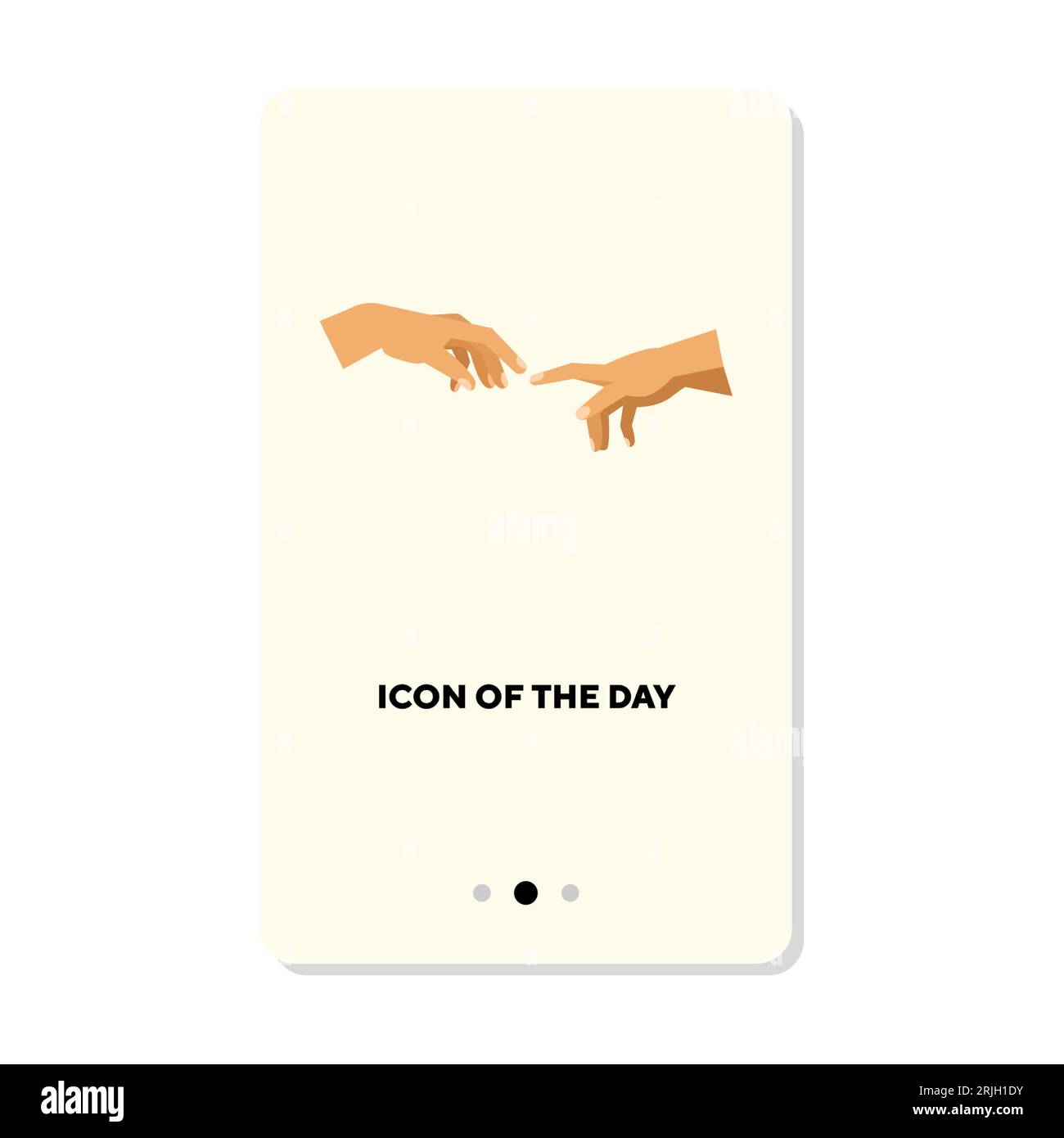 The hand of god Cut Out Stock Images & Pictures - Alamy