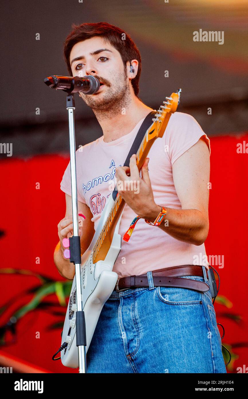 Hungary 11 August 2023 Carson Coma live at Sziget Festival in Budapest ...