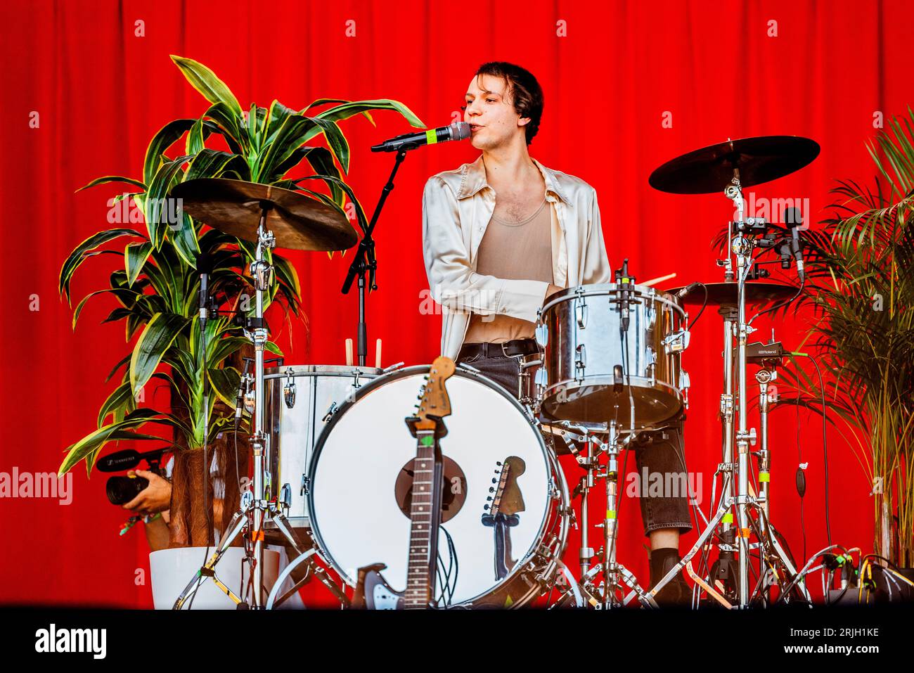 Hungary 11 August 2023 Carson Coma live at Sziget Festival in Budapest ...