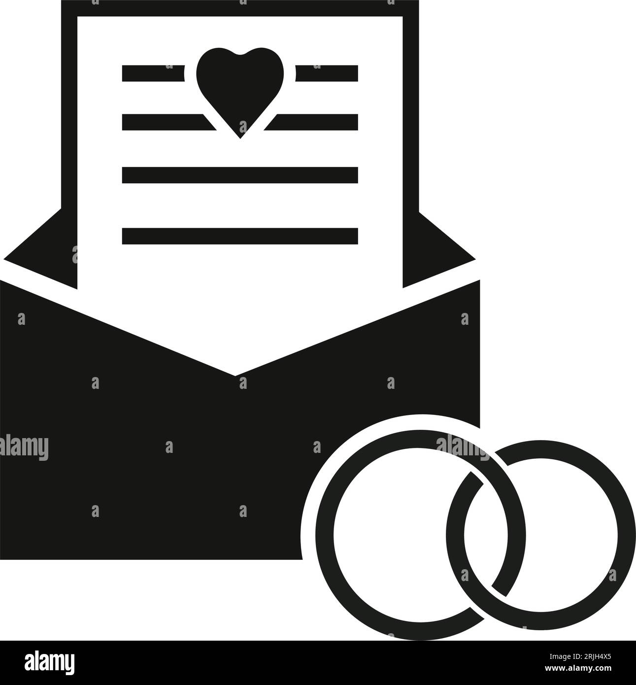 Wedding Vows Vector Icon Stock Vector Image & Art - Alamy