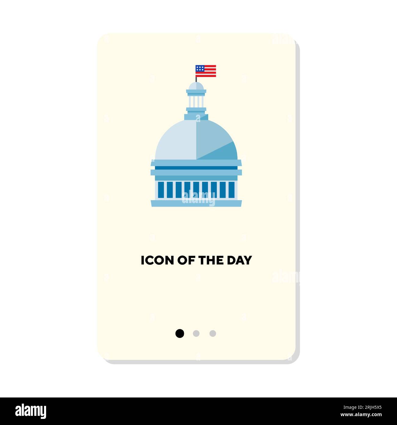 Capitol building on white background Stock Vector Image & Art - Alamy