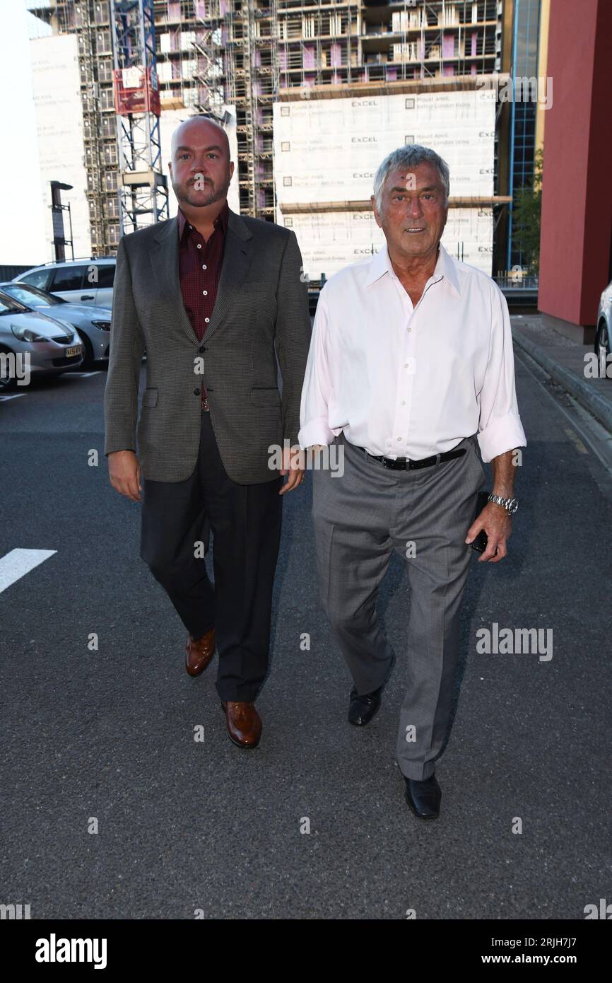 Eastenders actor Billy Murray and producer Jonathan Sothcott arriving ...