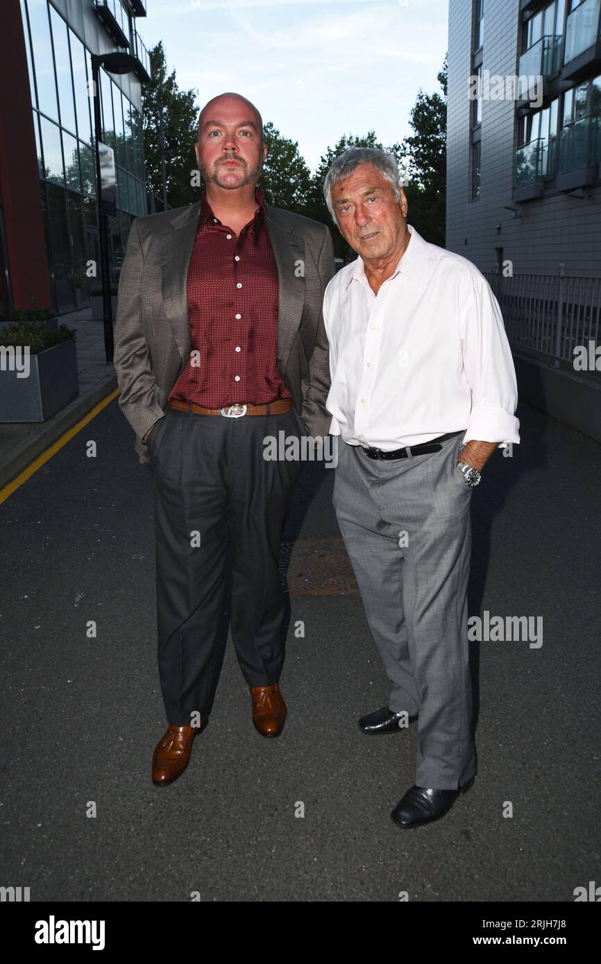 Eastenders actor Billy Murray and producer Jonathan Sothcott arriving ...