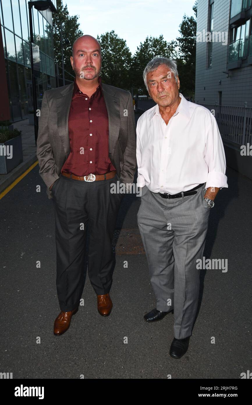 Eastenders actor Billy Murray and producer Jonathan Sothcott arriving ...