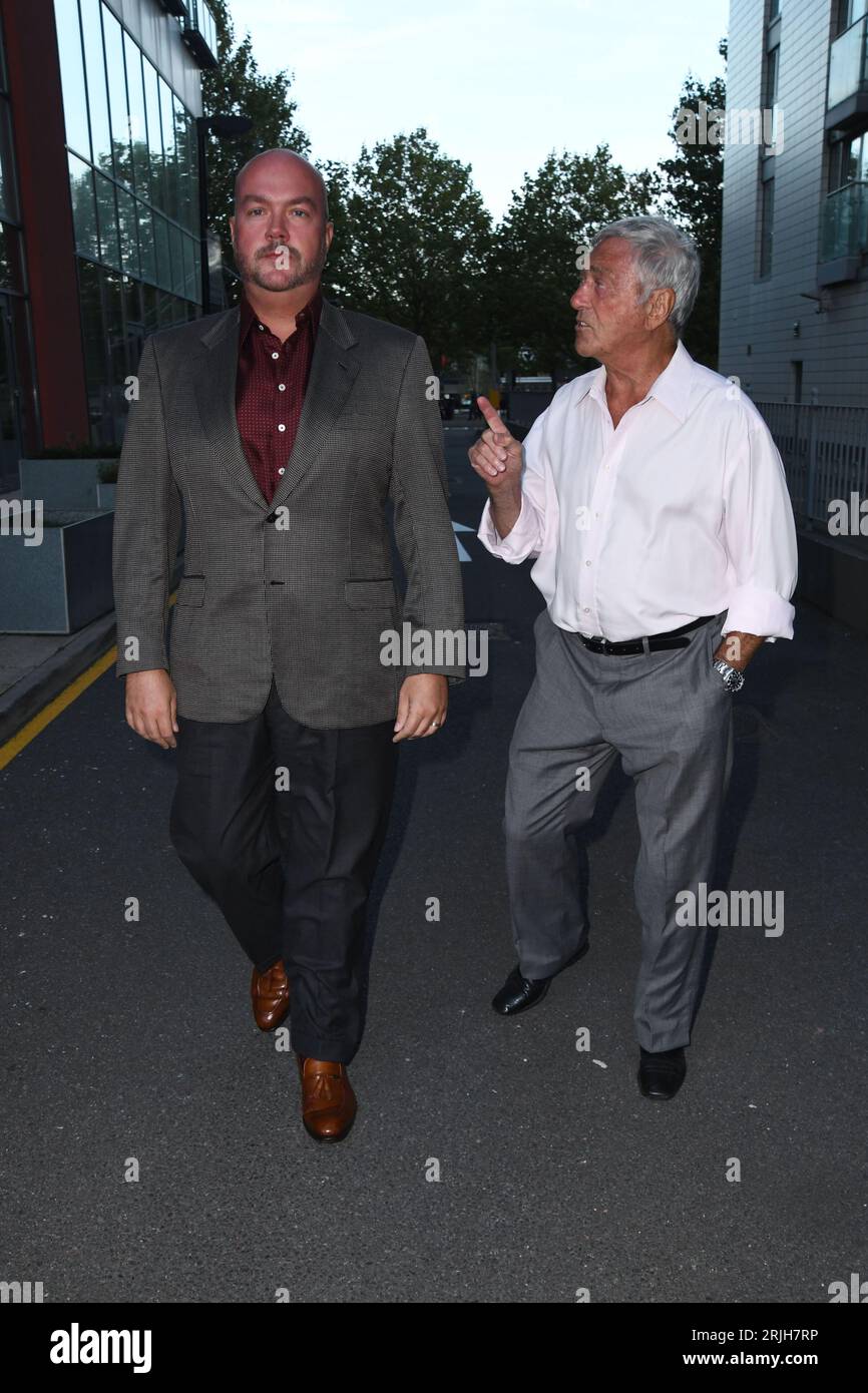 Eastenders actor Billy Murray and producer Jonathan Sothcott arriving ...