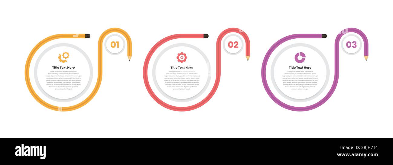 Minimalist business data presentation step infographic template design ...