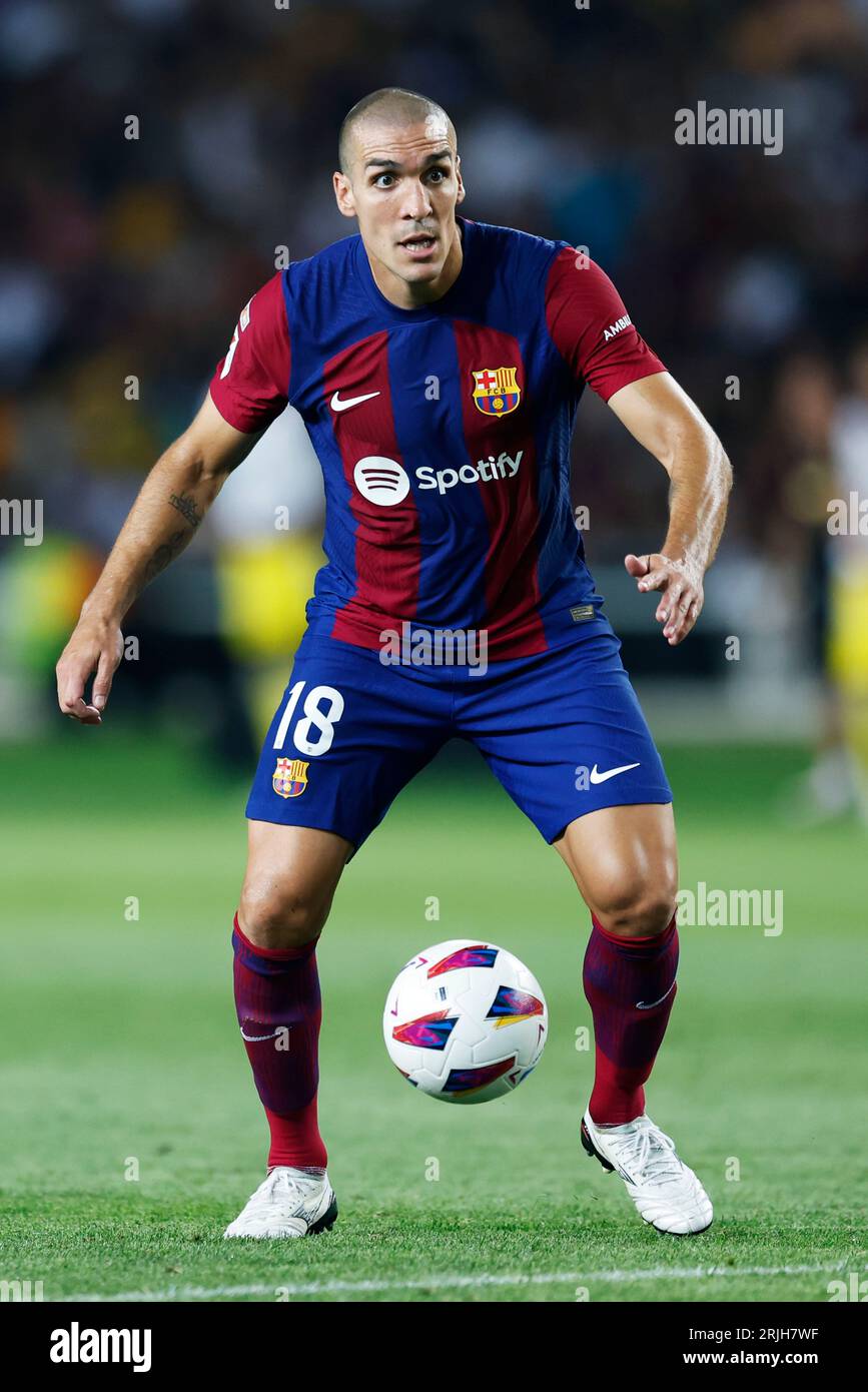 Barcelona, Spain. Credit: D. 20th Aug, 2023. Oriol Romeu (Barcelona ...